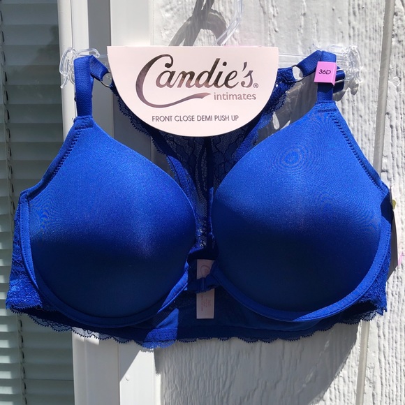 Candie's | Intimates & Sleepwear | Candies Nwt 36b Jr Front Close Demi ...